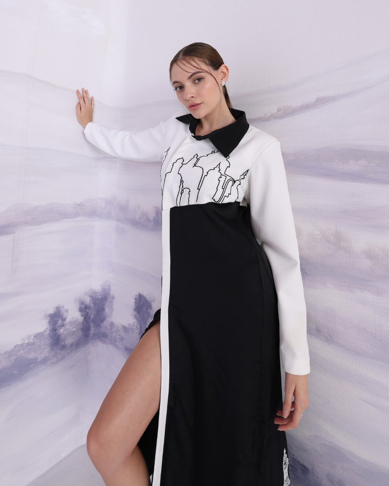 The Alexandria Allure Asymmetrical Dress
